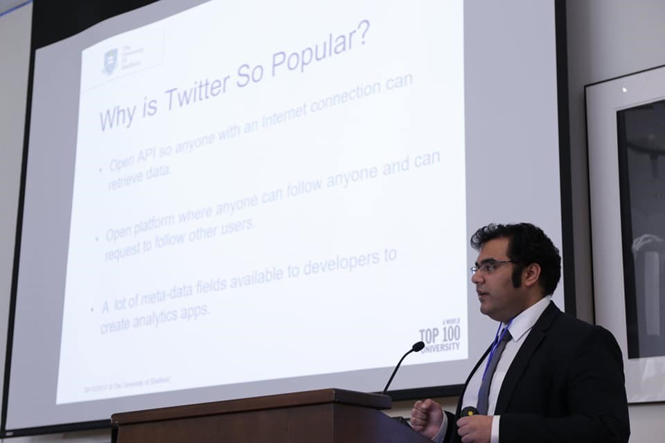 Doctoral Candidate Wasim Ahmed delivers keynote talk at Social Media ...