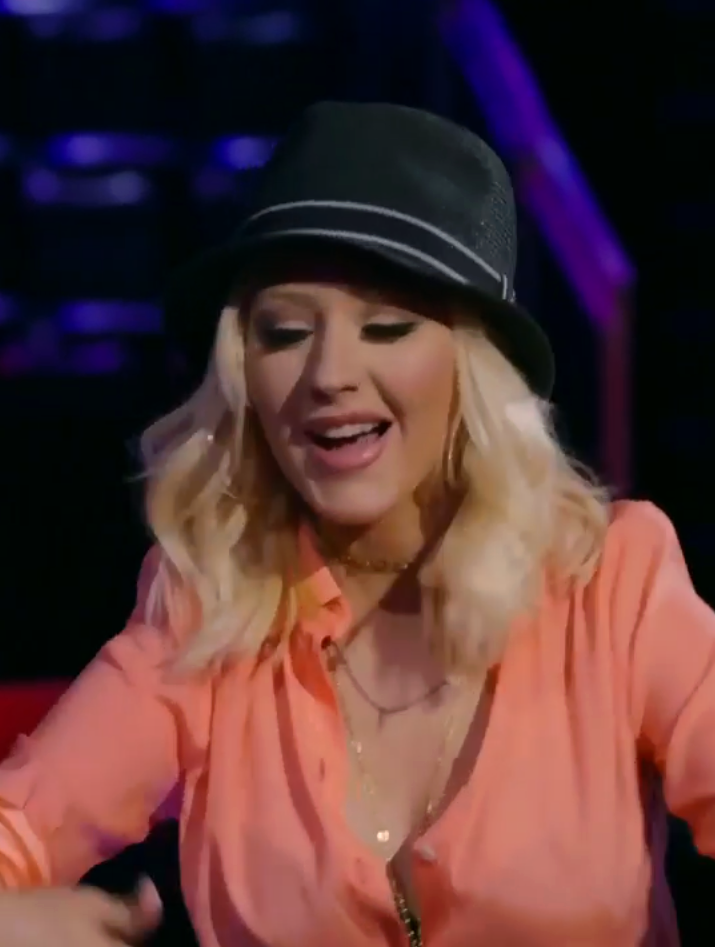 Nuevas fotos de Christina en The Voice