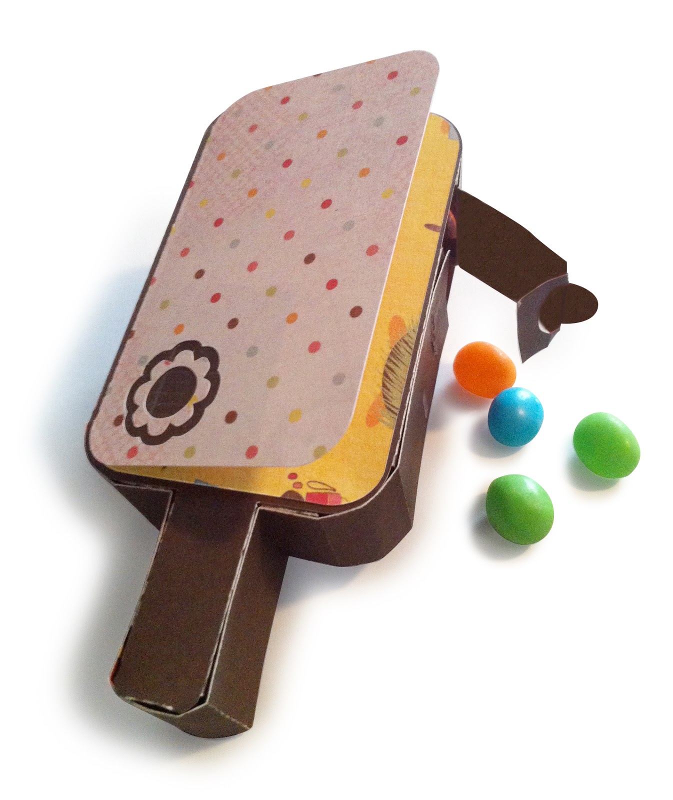 Popsicle Treat Box Instructions