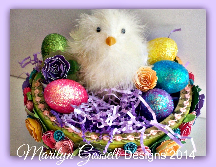 Marilyn Gossett Designs: A Tisket, A Tasket, A Smoothfoam Easter Basket ...