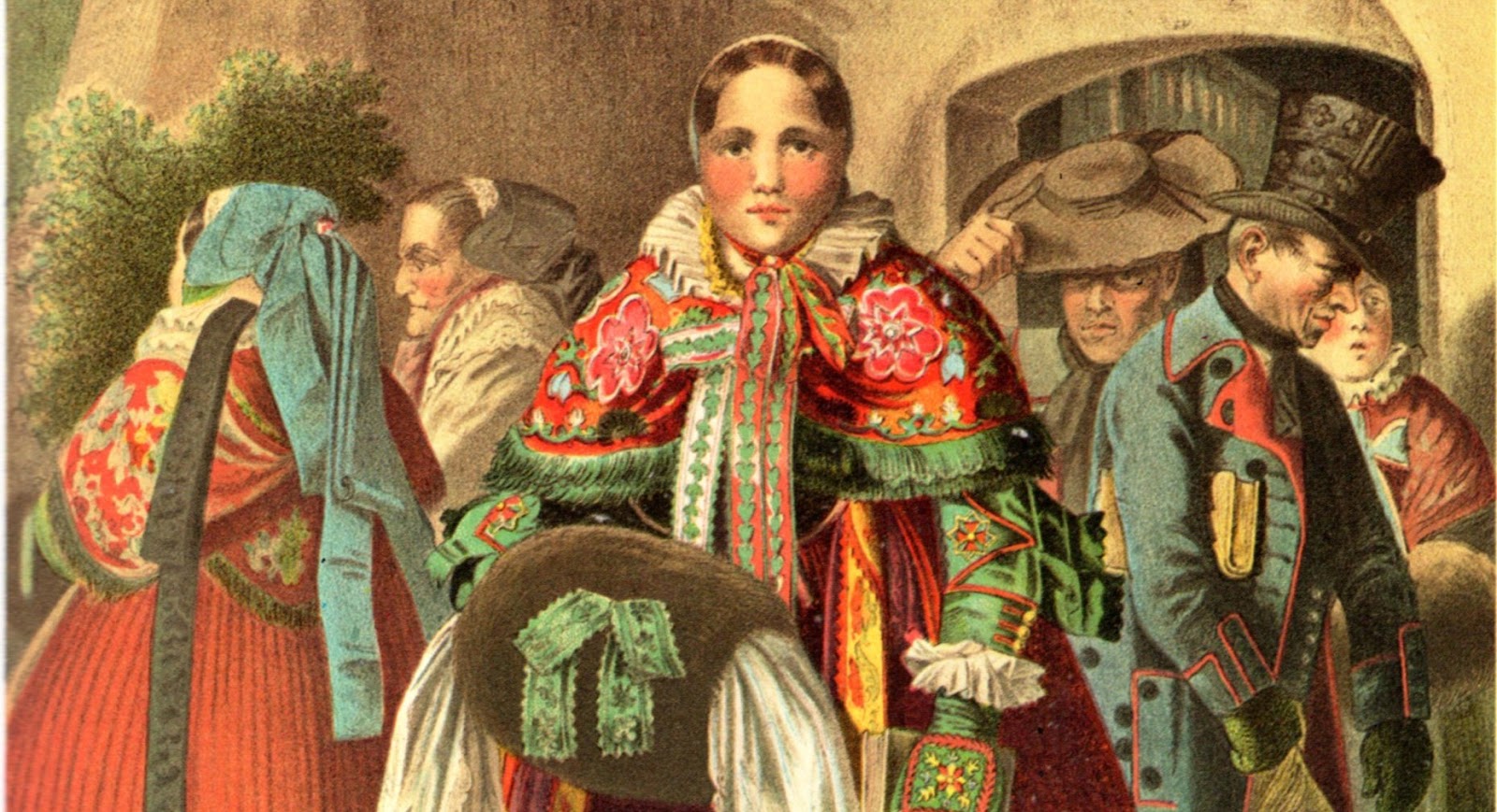 FolkCostume&Embroidery: Costume and Embroidery of Pyritz-Pyrzyce, Pomerania