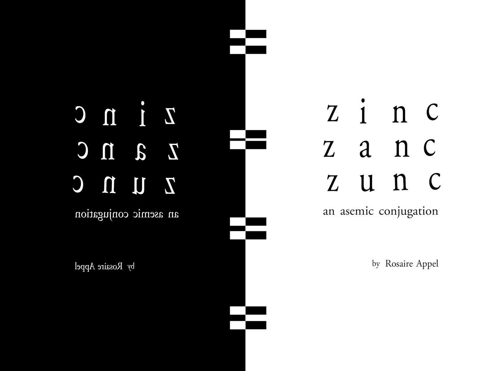 Post-Asemic Press: Coming soon! Zinc Zanc Zunc: An Asemic Conjugation ...