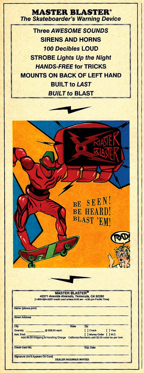 Vert Is Dead: Master Blaster.