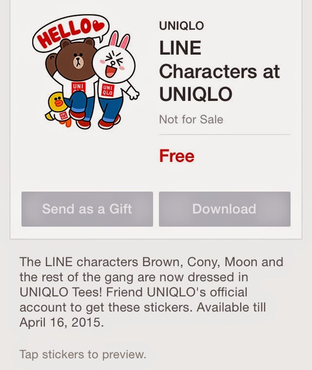 LINE Stickers Community: Free -LINE Characters at UNIQLO