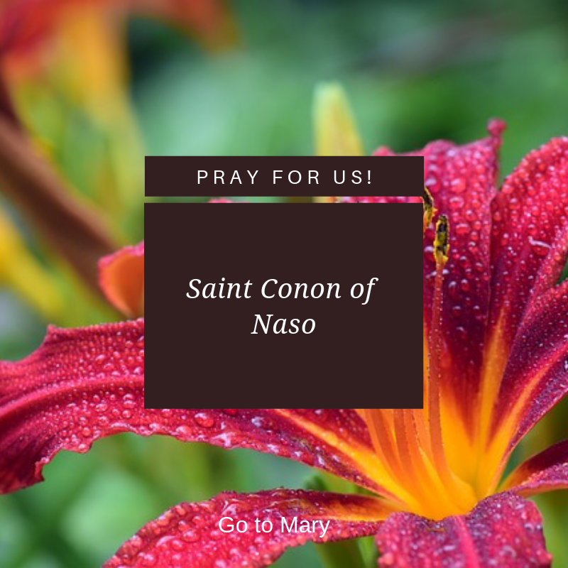 Saint Conon of Naso - Go to Mary Blog
