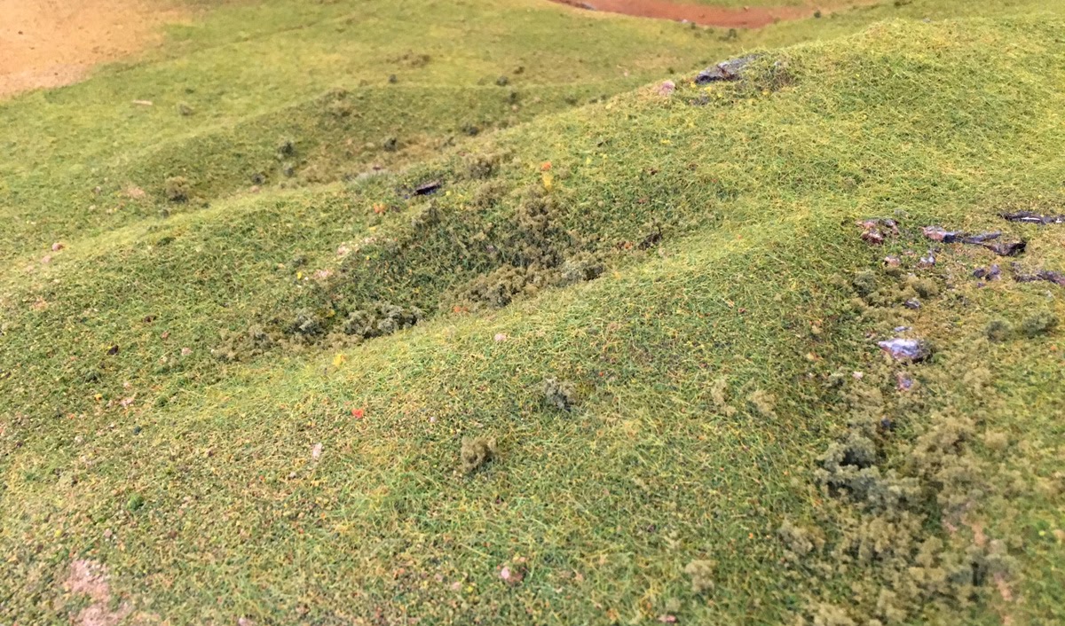 1000 Foot General: Making Terrain Boards Part 6: Grass and Vegetation