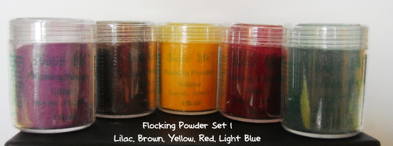 Crafting Queen Store: Flocking Powder and Glue Pad