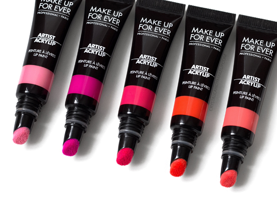Make Up For Ever Artist Acrylip Lip Paints - CrystalCandy Makeup Blog ...