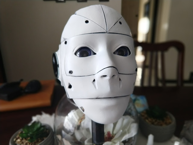 One Curious Robot: Humanoid Robot Head (based on InMoov project)