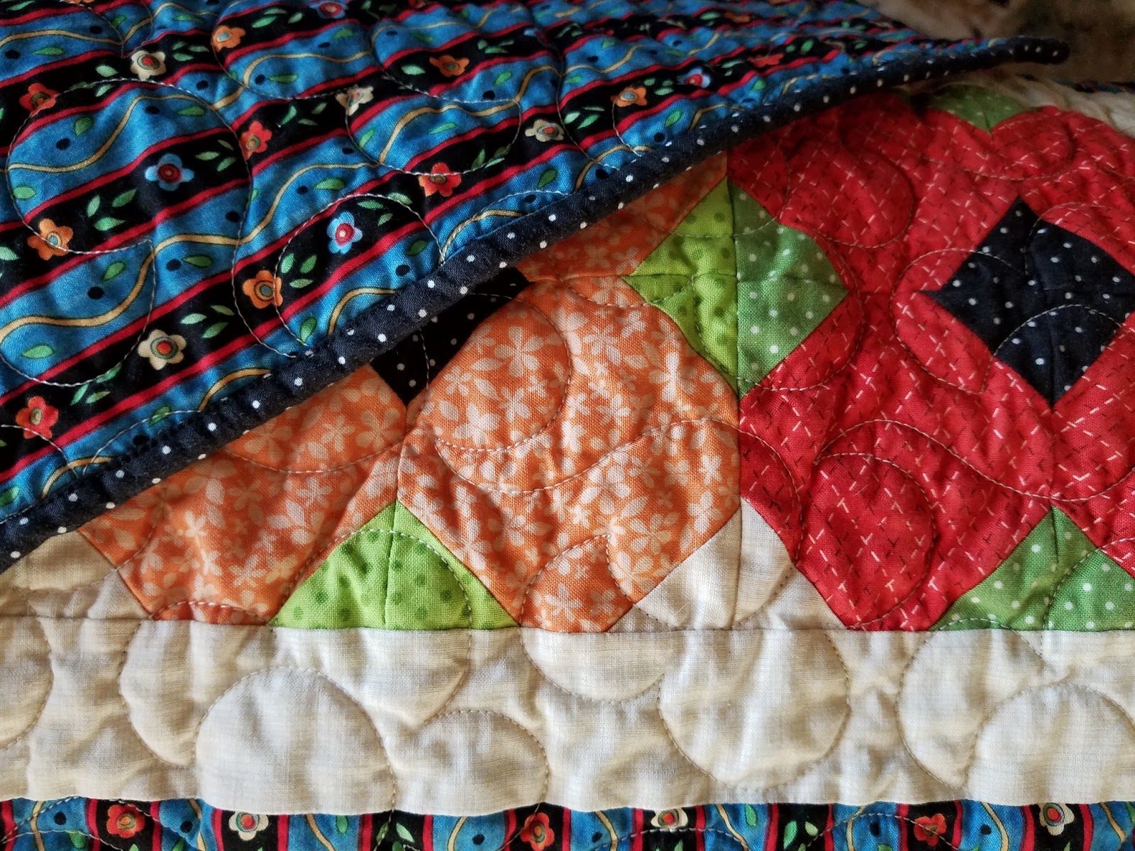 Lovin' Life At The End Of The Dirt Road: German Baby Quilt