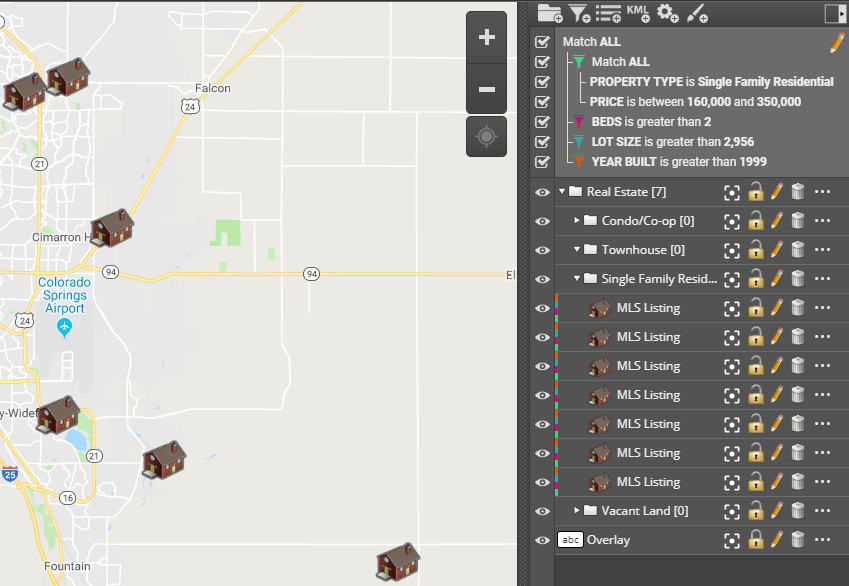 Data Filtering with Scribble Maps