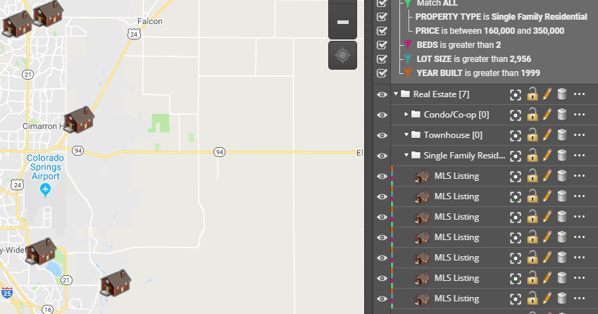 Data Filtering with Scribble Maps