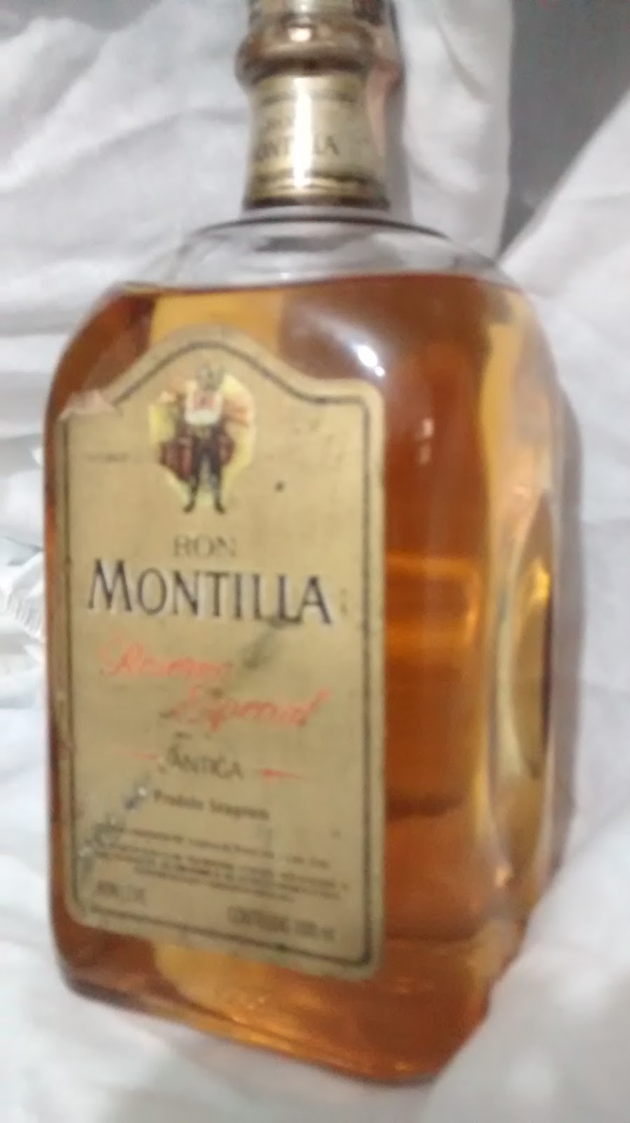 Maurilio O Rei da Fava: RARÍSSIMO RON MONTILLA RESERVA ESPECIAL ANTIGA ...