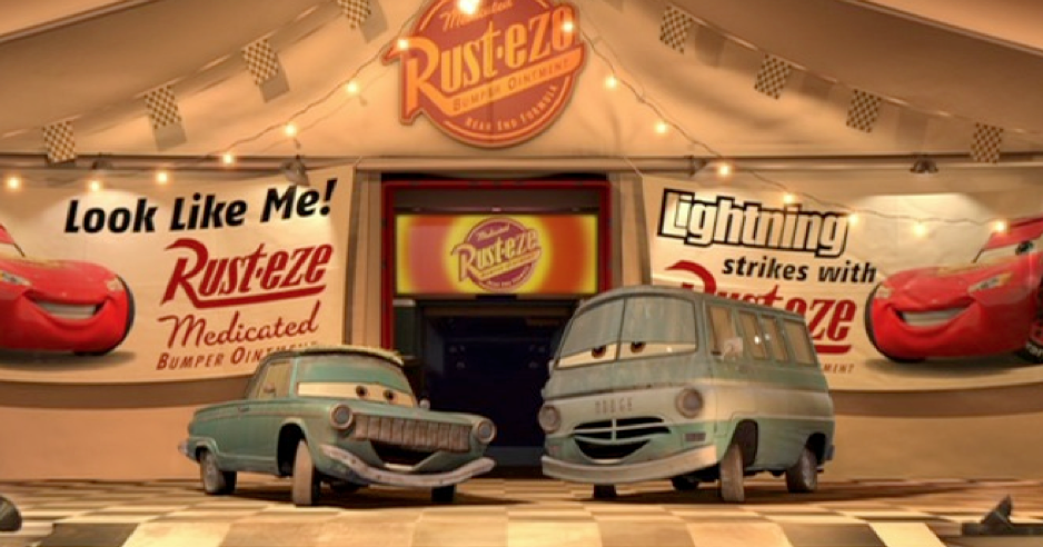 Dan the Pixar Fan: Cars: Dusty Rust-eze
