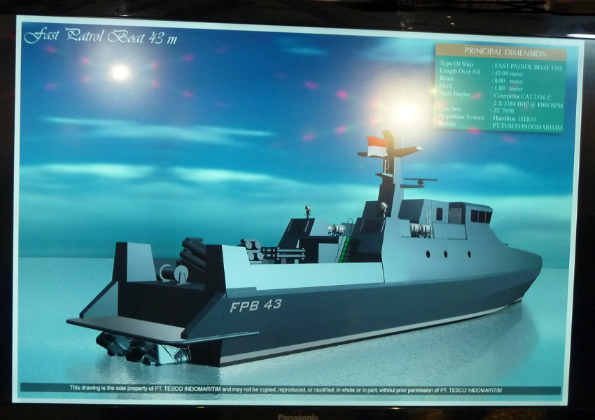 DEFENSE STUDIES: TNI AL Memulai Pembangunan Kapal Patroli Tipe FPB-43