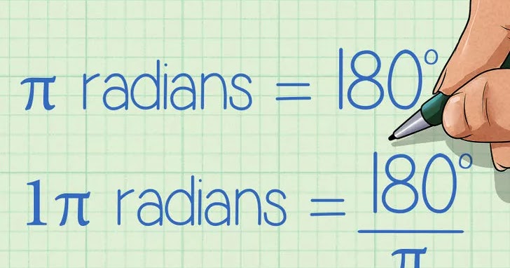 LA TRIGONOMETRIA Y LA FISICA : Convercion de radianes a grados