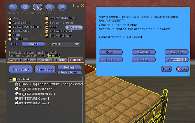 Black Tulip - Scripts: Script: Theme Texture Change - Materials & Basic
