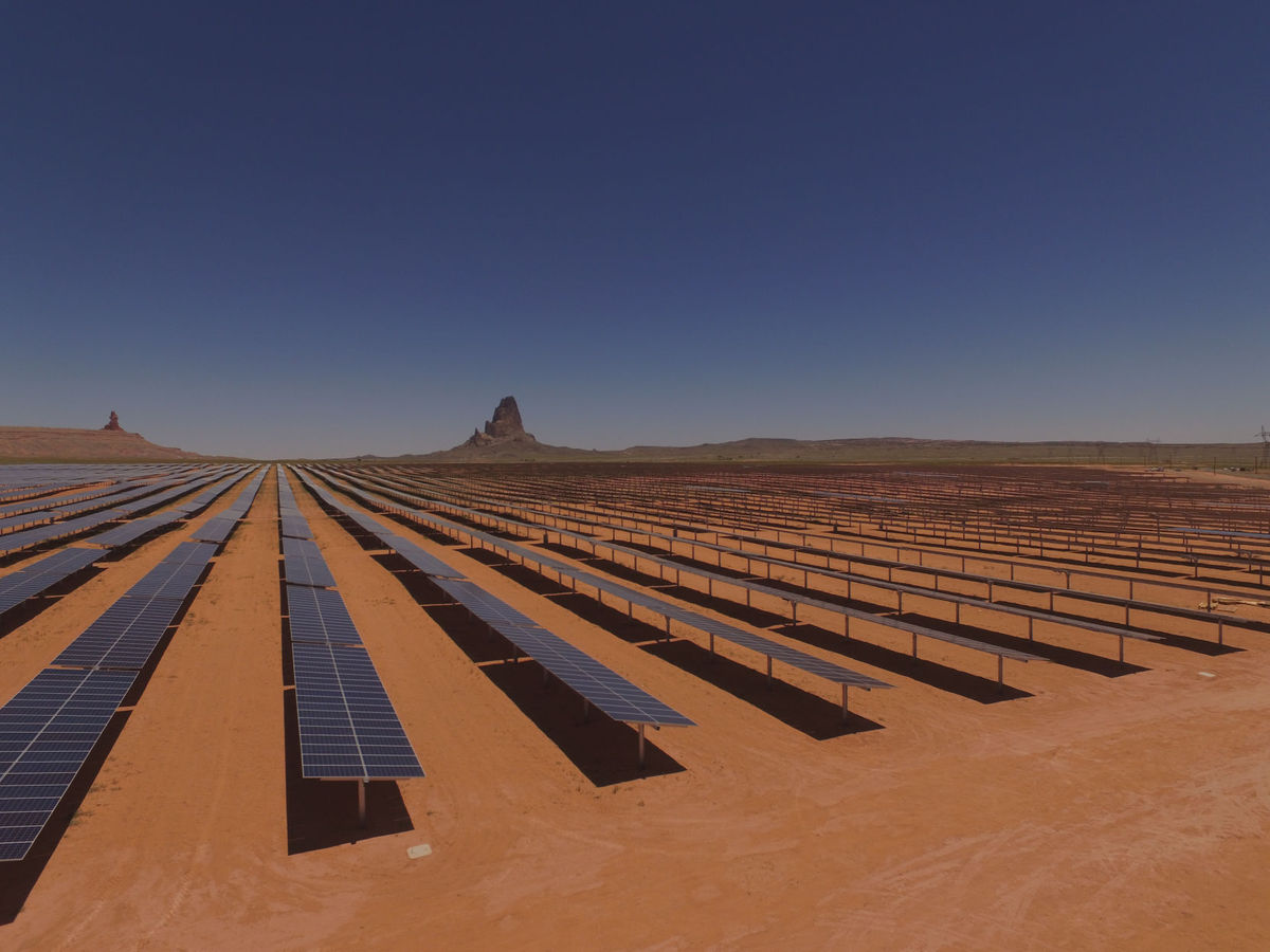 White Wolf : Navajo Nations first solar project now producing ...