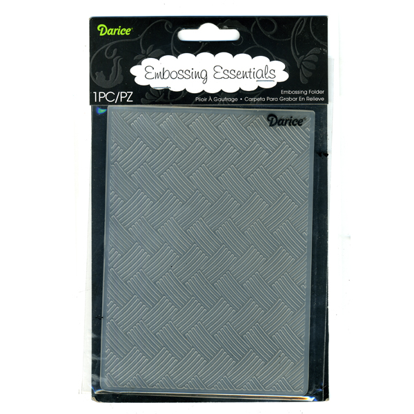 My Little Slice of Bliss: Embossed Elements: BASKET WEAVE + a Giveaway!