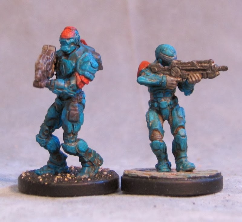 Mantic Enforcers, Alien Superhero, Not-Daleks and a Superscience Machine