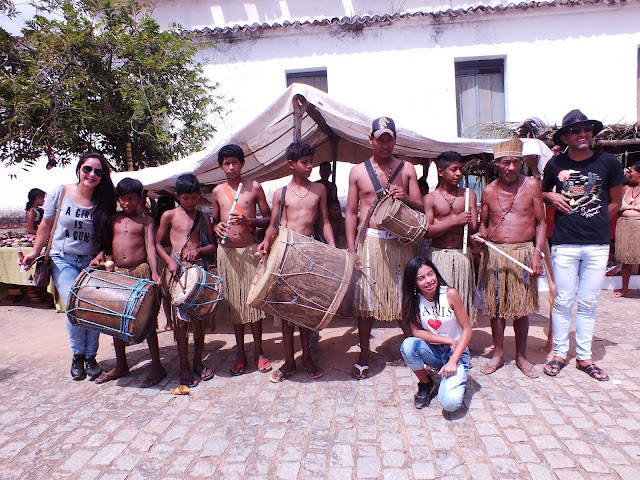 DIA DO ÍNDIO, 19 ABRIL NA ALDEIA KIRIRI EM BANZAÊ.