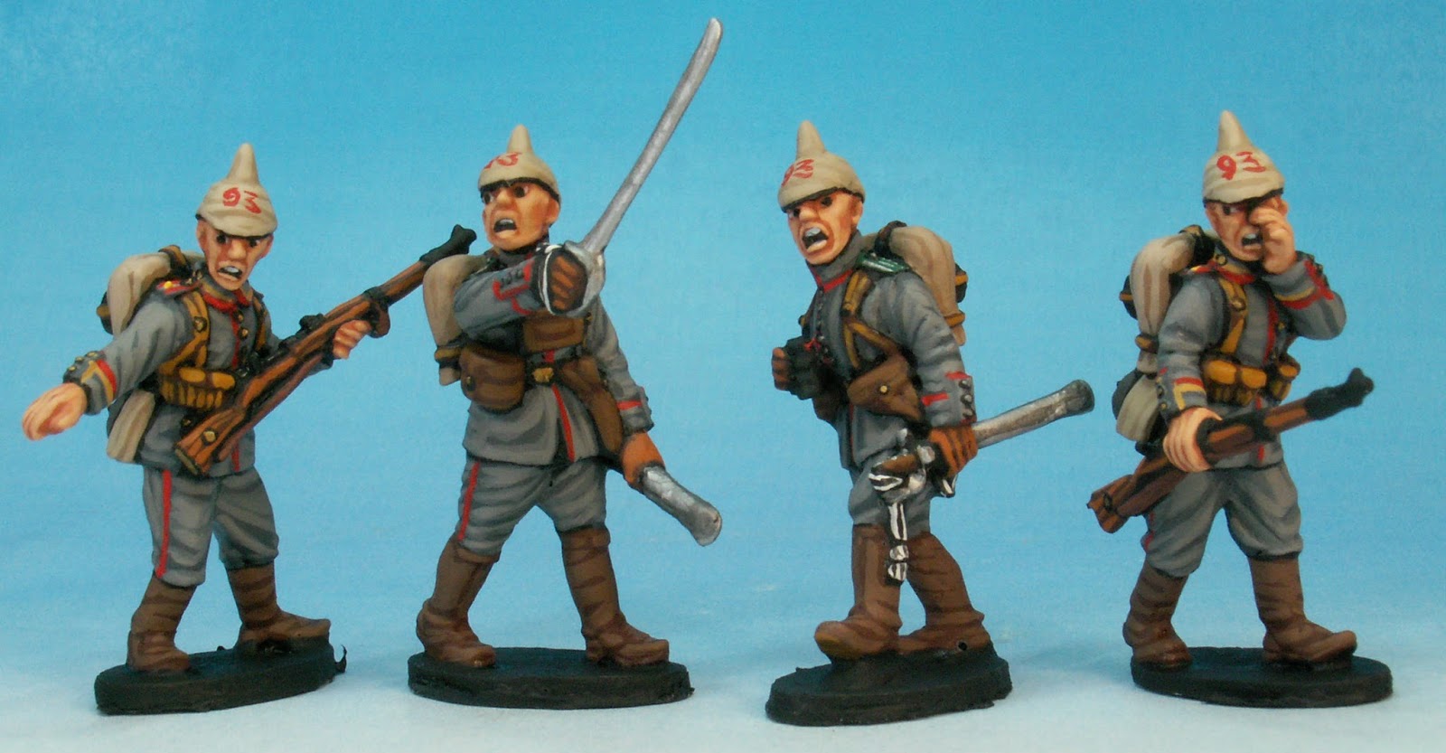 Over Open Sights: Mutton Chop WW1 German Infantry Revisited 1.