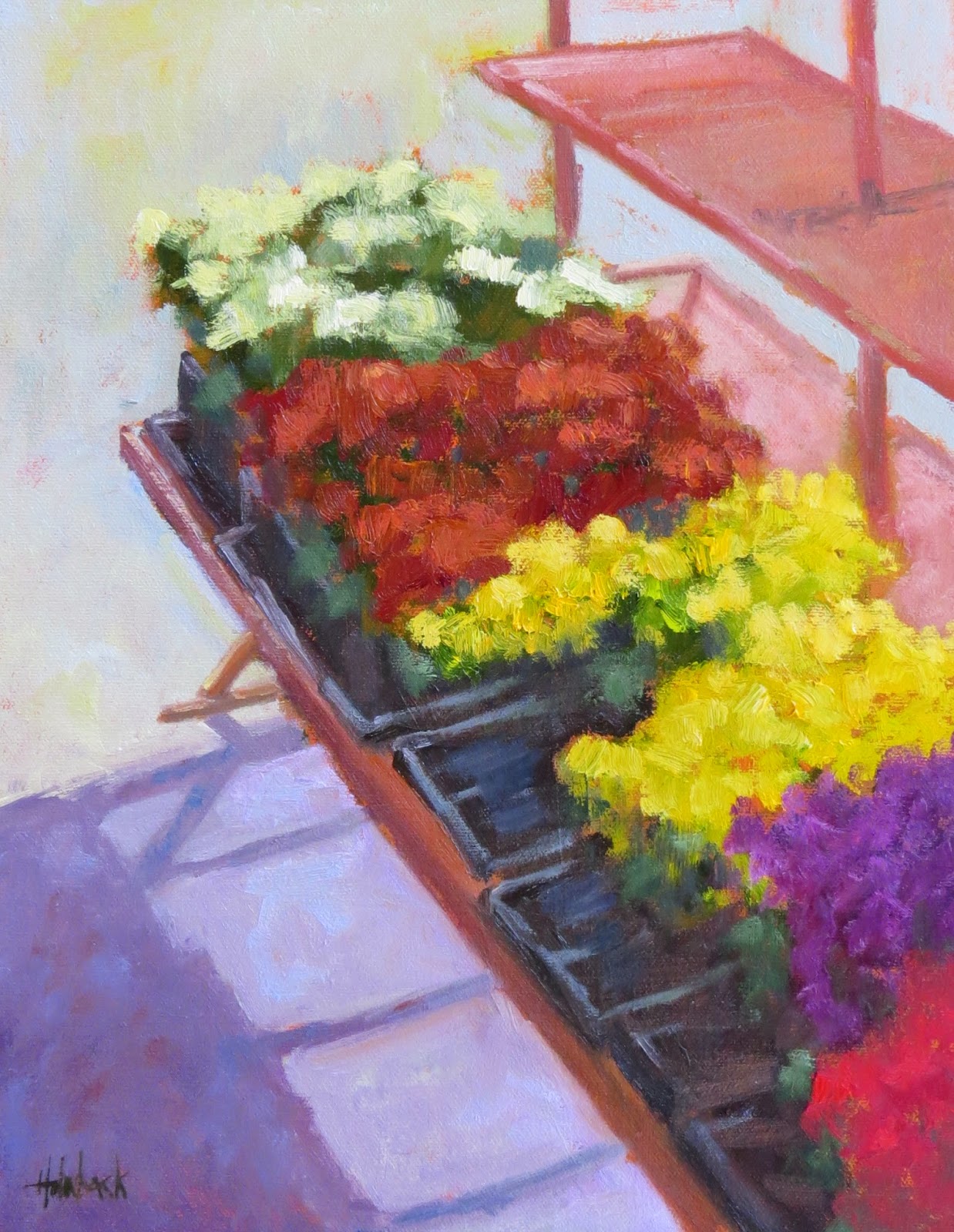 Pam Holnback: Fall Mums