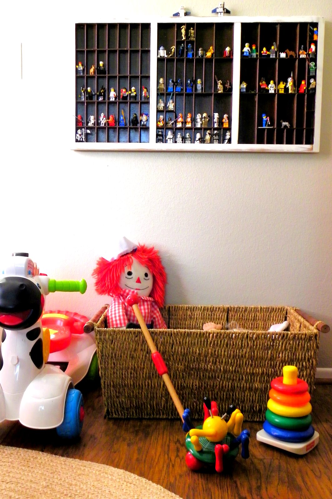 Days to Remember: Lego Display from Vintage Drawer