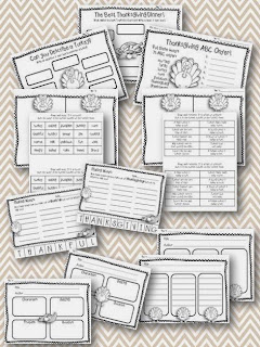 Simply Second Grade: Gobble, Gobble! FLASH SALE on 2 new items!