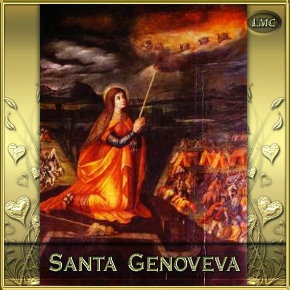 ® Santoral Católico ®: IMÁGENES DE SANTA GENOVEVA