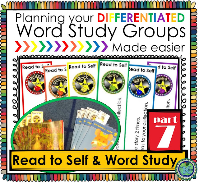The K Files: Words Their Way, OUR way Part 7: Read to Self as Word Study