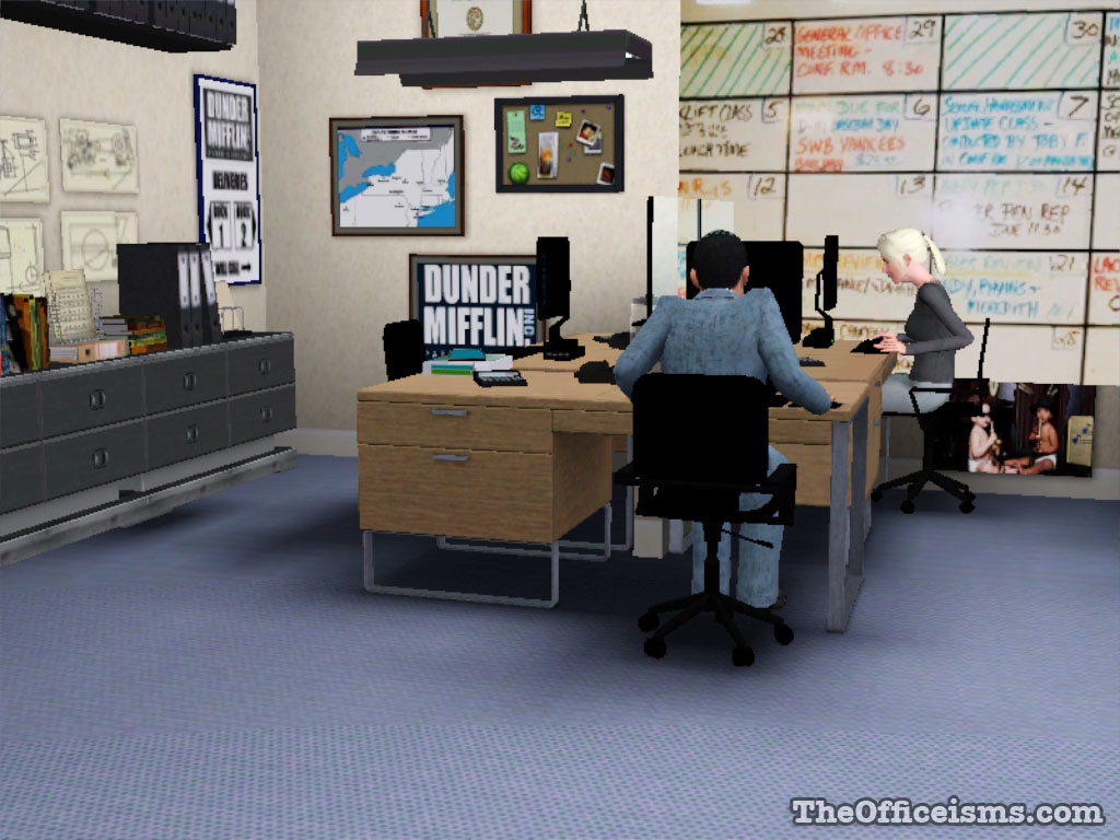 The Office-isms: The Office on The Sims 3