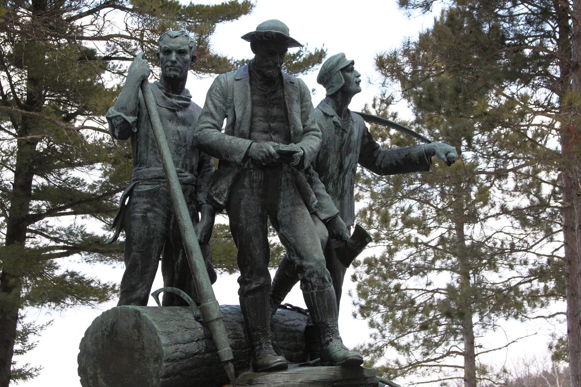 Michigan Exposures: He's a Lumberjack....