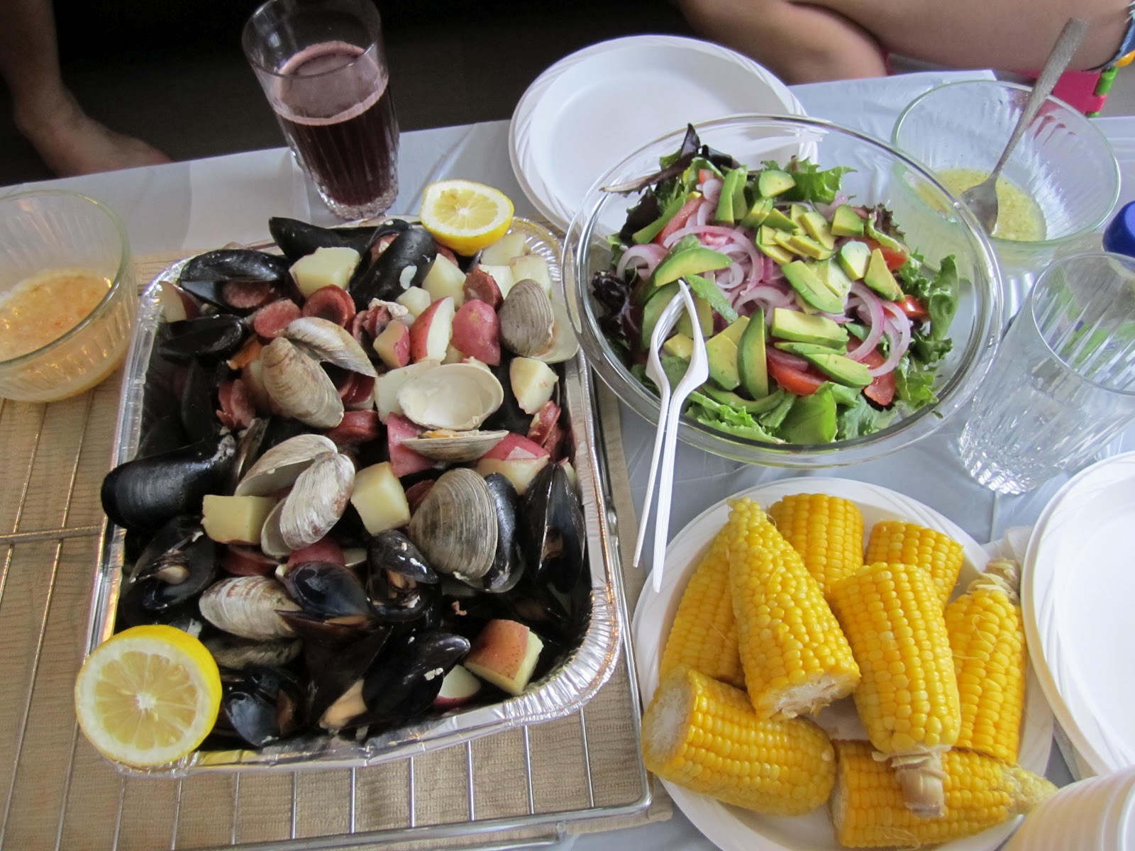 love and sunshine: Clambake Party!