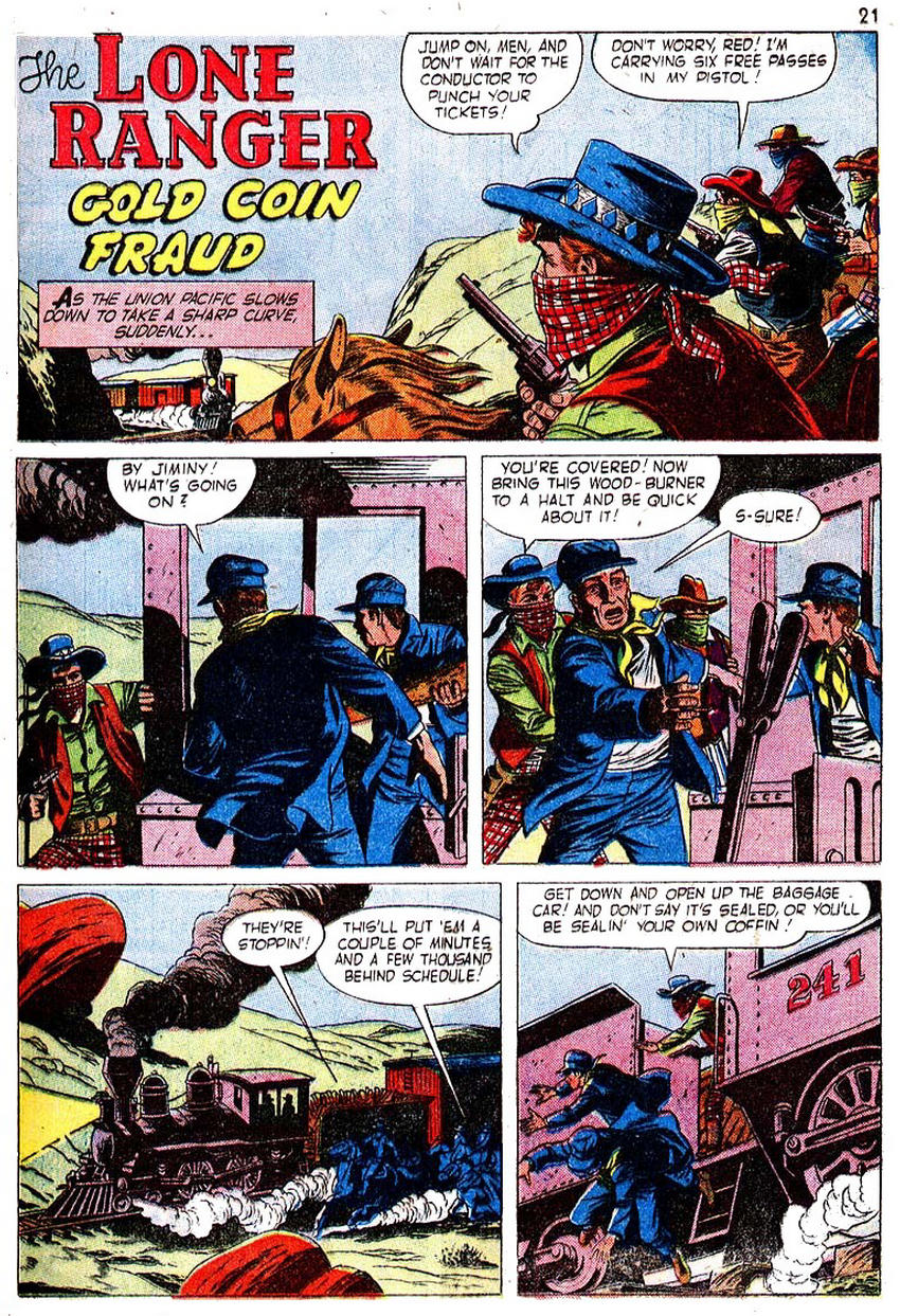 Pappy's Golden Age Comics Blogzine: Number 1149: The Lone Ranger is ...