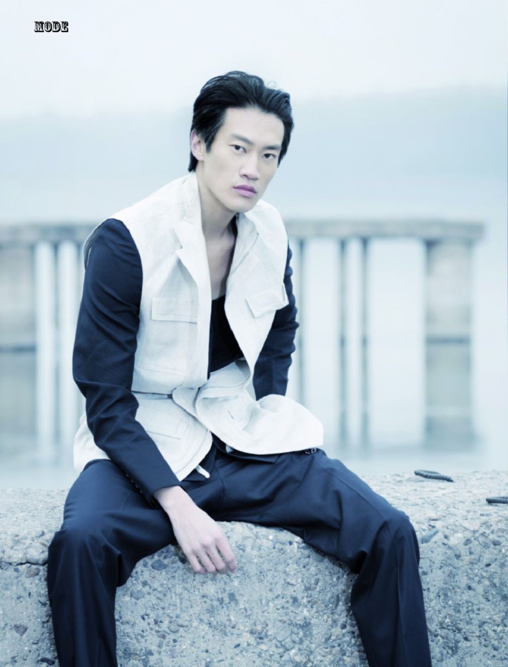 ASIAN MODELS BLOG: EDITORIAL: Philip Huang in L'Officiel Hommes China ...