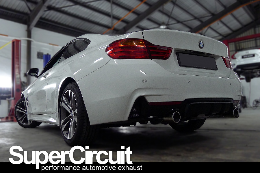 SUPERCIRCUIT Exhaust Pro Shop: BMW F32 420i Coupe Exhaust