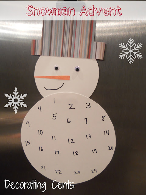 Countdown To Christmas: Snowman Advent