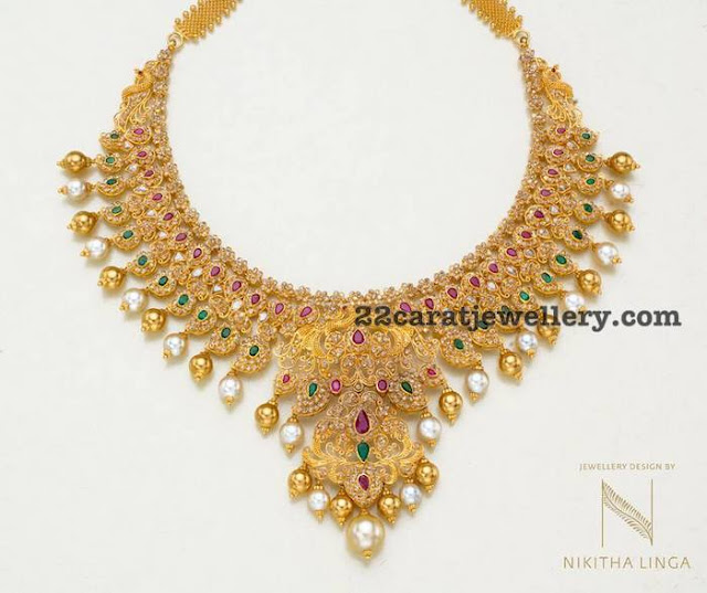 Mango Necklace by Nikitha Linga - Jewellery Designs