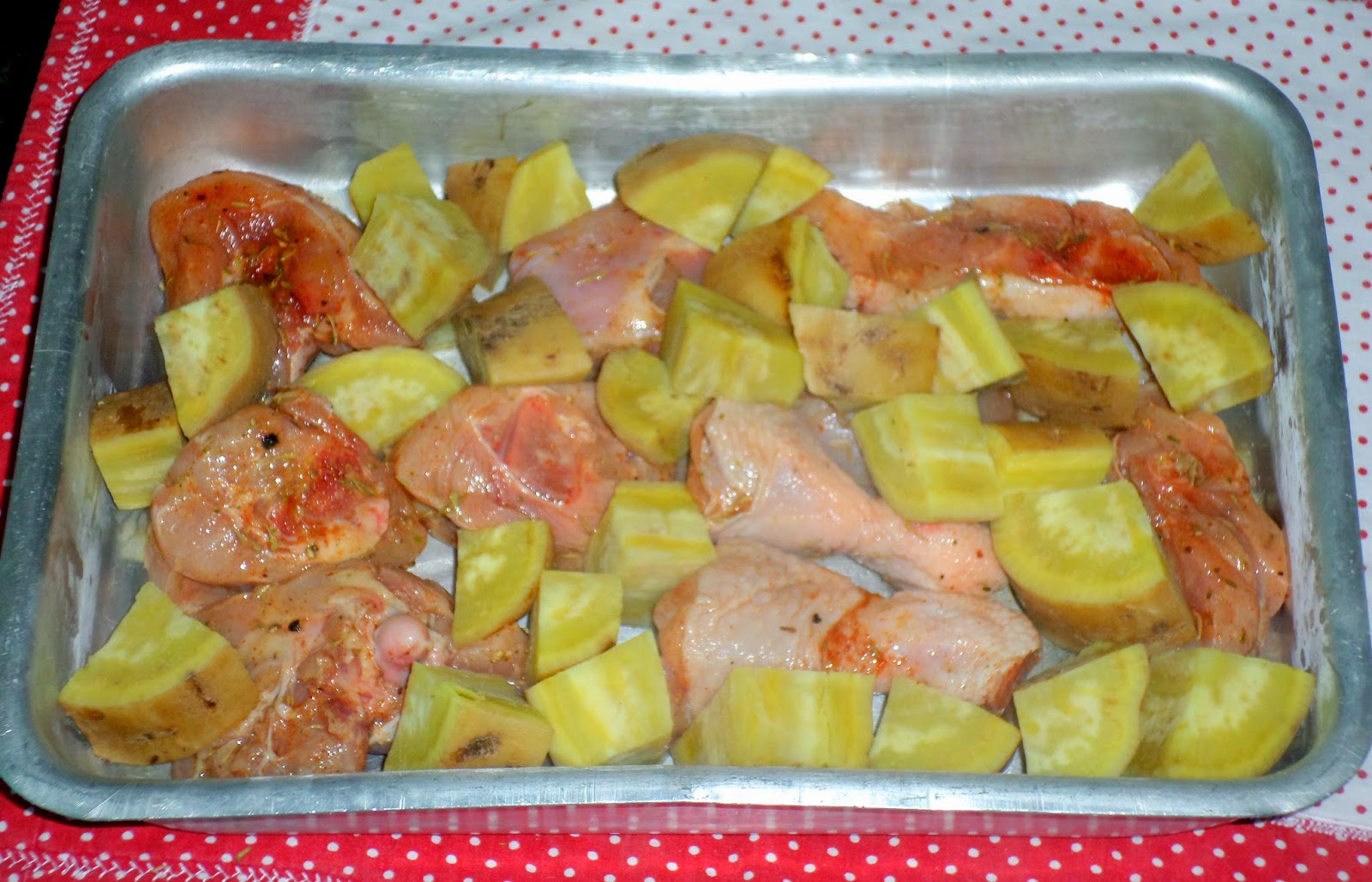 Frango ao Limão e Tomilho e Batata Doce Assada - Menu Criativo - Receitas