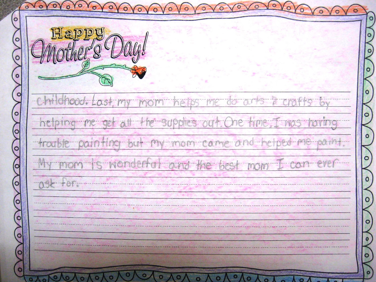 Teaching With Love and Laughter: Mother's Day Writing and Two Freebies!