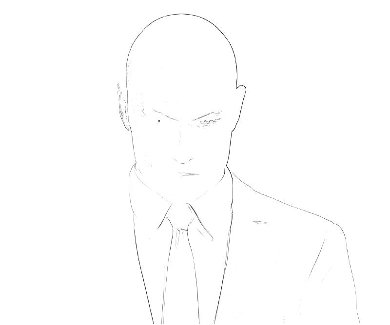 Hitman Absolution Agent 47 Portrait | Surfing
