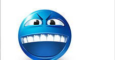 Angry Teeth Emoticon | Symbols & Emoticons