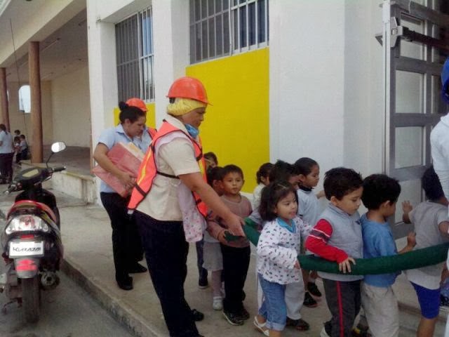 Opción, La revista: Realizan con mucho éxito simulacro de incendio en ...