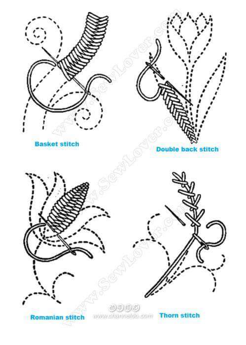 Tina's handicraft : 53 different embroidery techniques