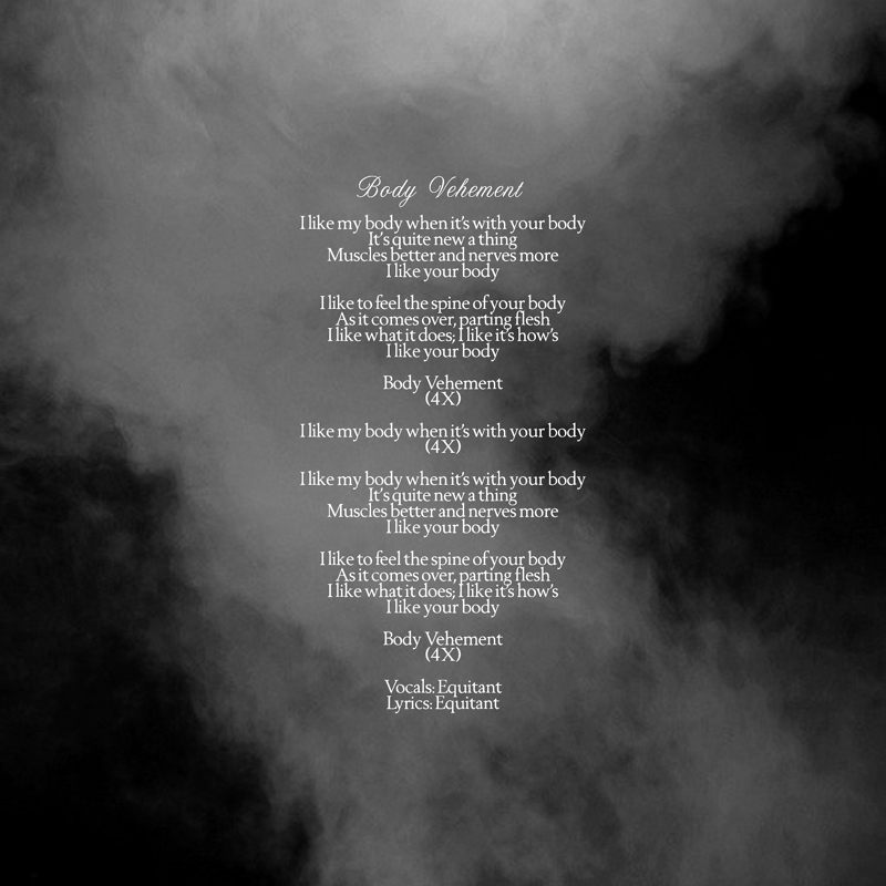 EQUITANT.BLOGSPOT.COM: Out Now! Equitant - Body Vehement - Including ...