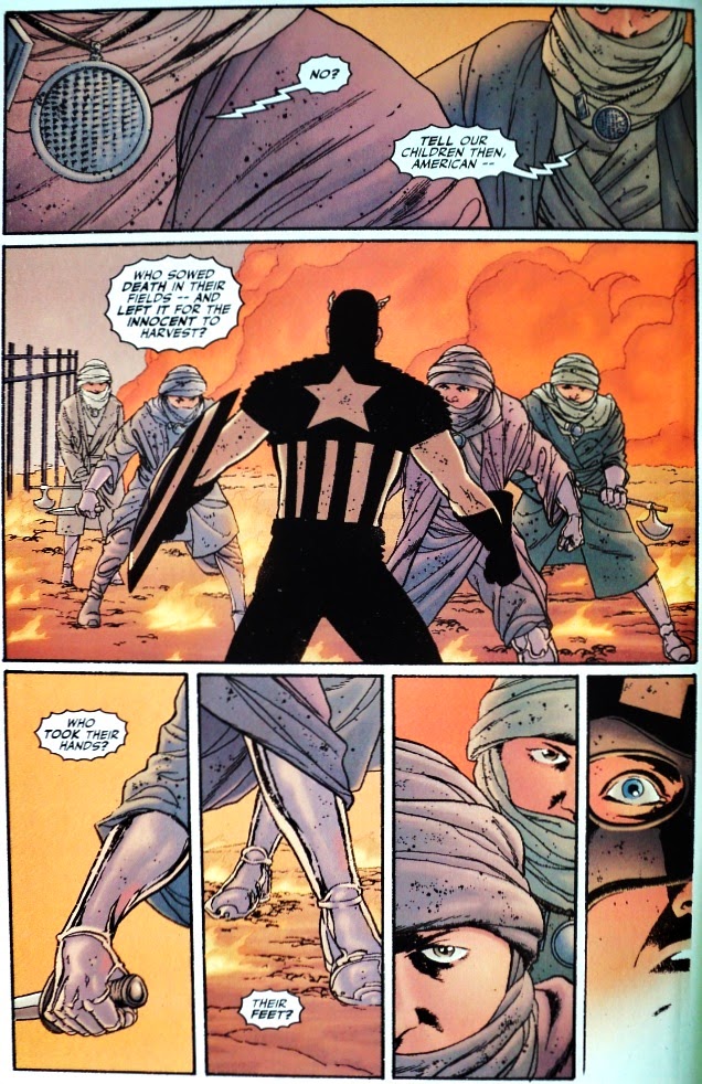Arion's Archaic Art: Captain America # 1, 2 & 3 - John Ney Rieber ...