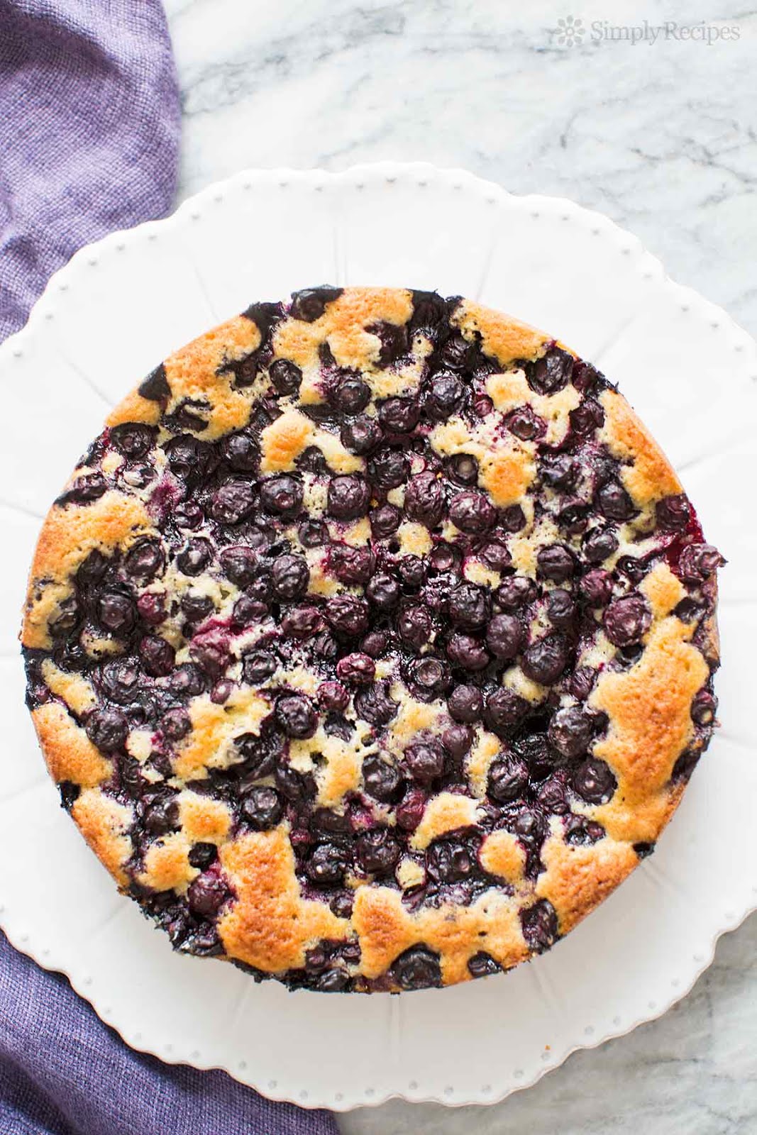 Recipes for New Moms: Blueberry Cake