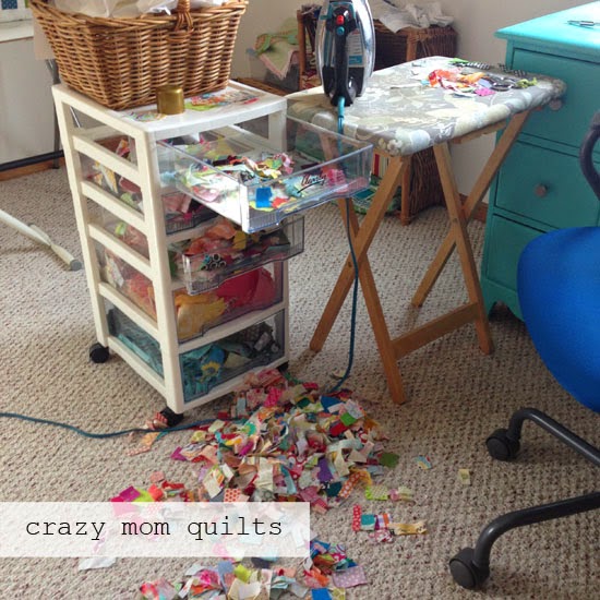 crazy mom quilts: scrappy, scrap, scrap