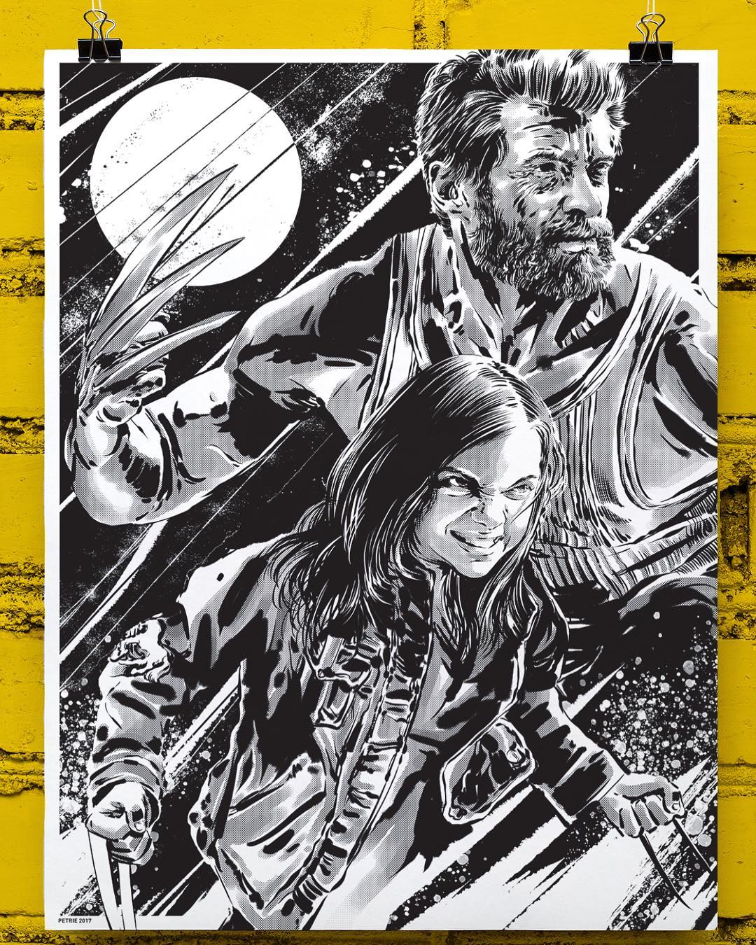 The Blot Says...: SDCC 2017 Exclusive Logan Marvel Screen Print by ...